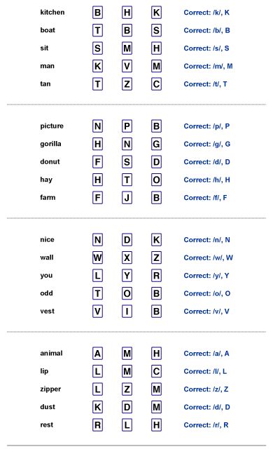 mCLASS:DIBELS - Init. Sound Letter ID-3